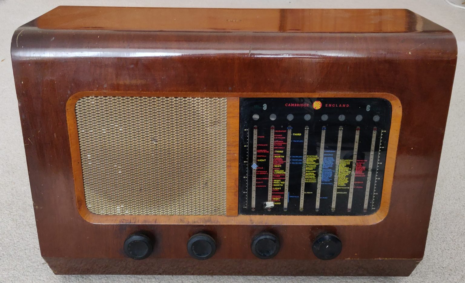 1951 PYE P53 – Vintage Radio Services