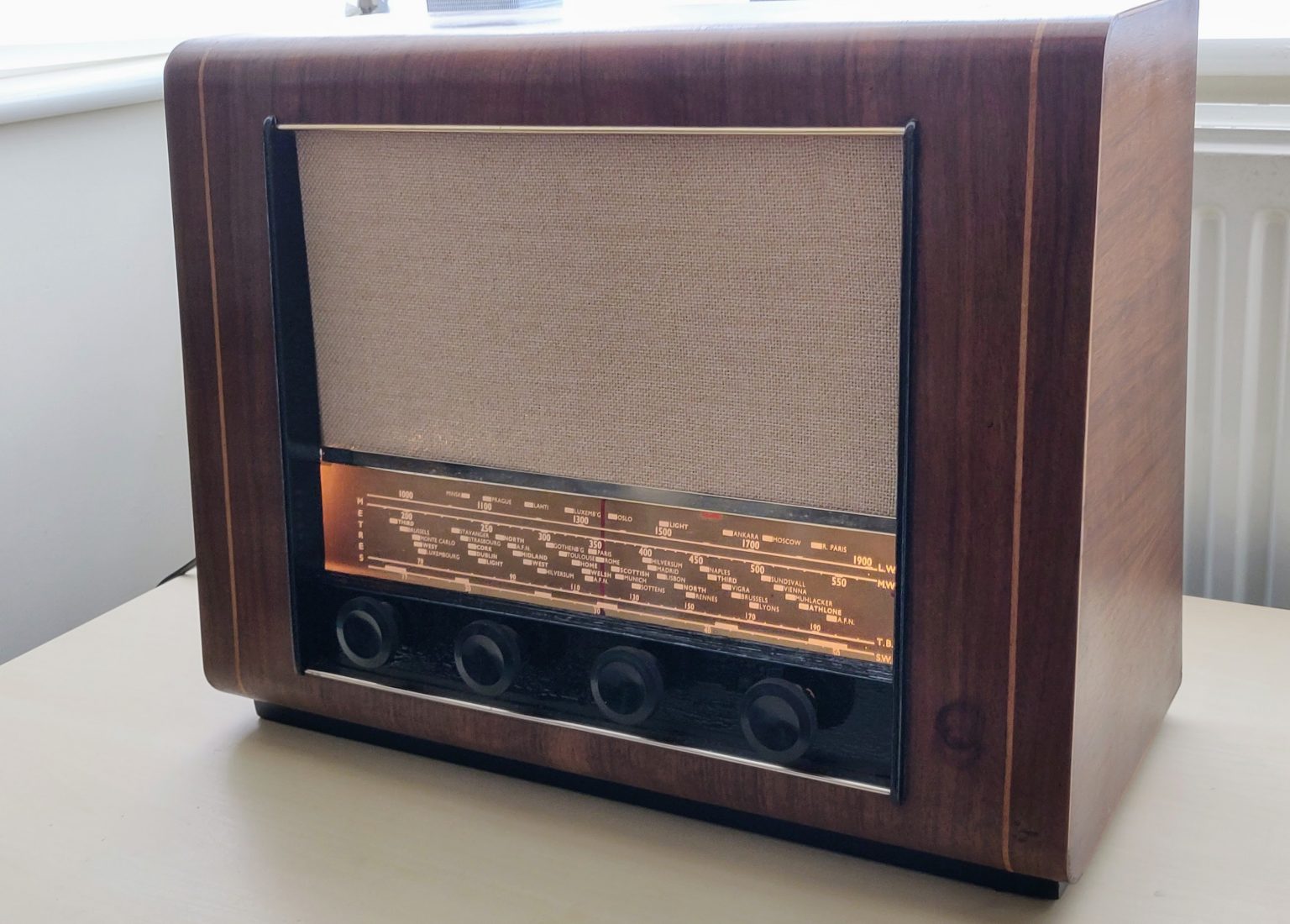 1954 PYE P76F – Vintage Radio Services